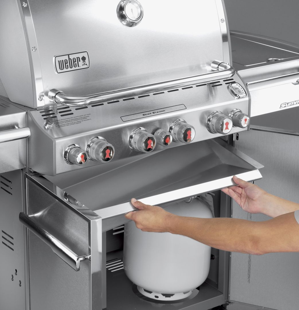 BARBECUE GAZ SUMMIT S-470 PROPANE INOX