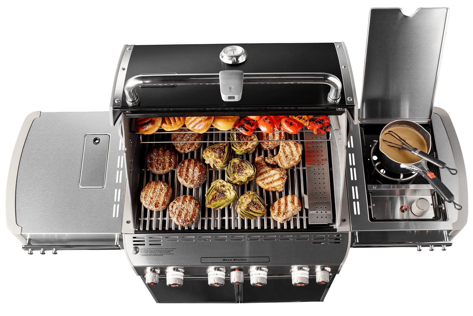 BARBECUE GAZ SUMMIT S-470 PROPANE INOX