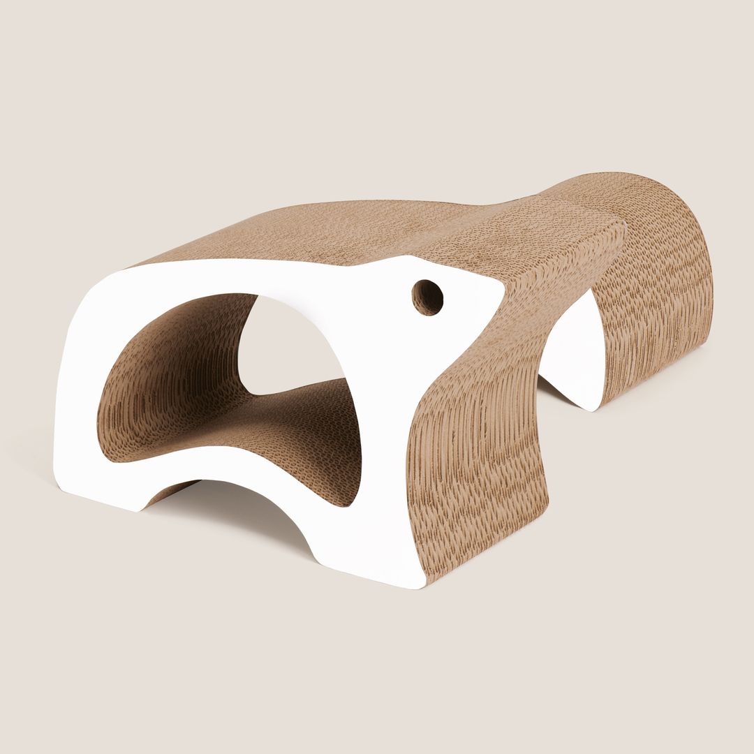GRIFFOIR ZOO EN FORME D'OURS POLAIRE 2-IN-1