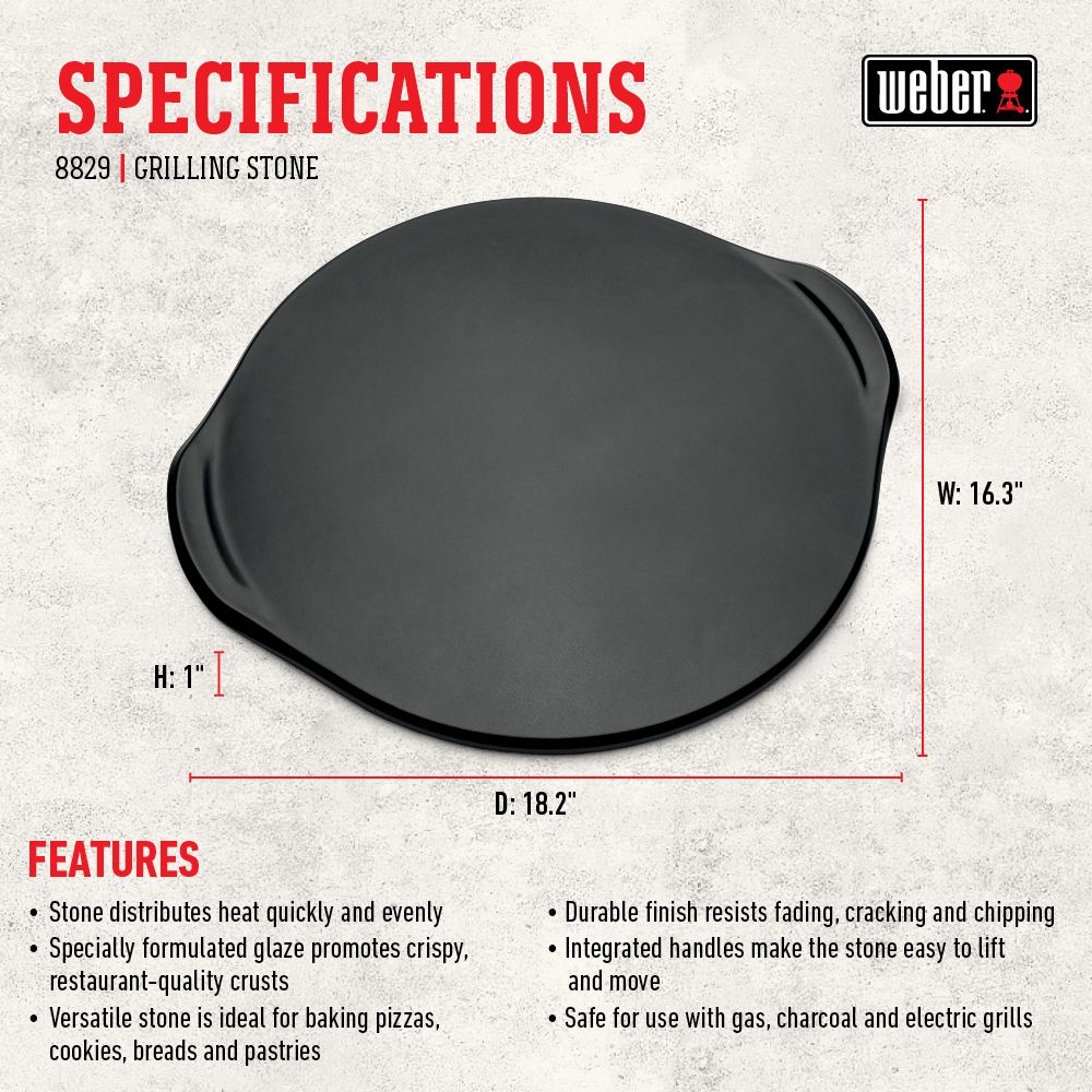LARGE PIZZA STONE