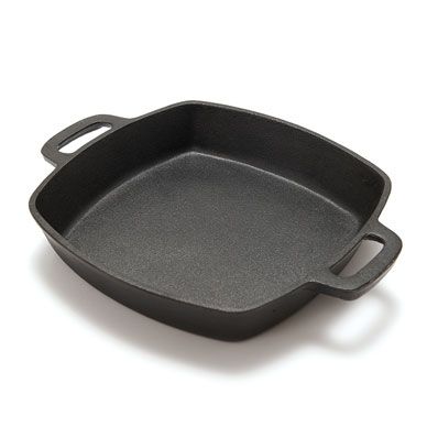 CAST IRON SQUARE PAN