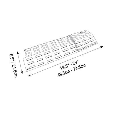 UNIVERSAL HEAT PLATE - STAINLESS