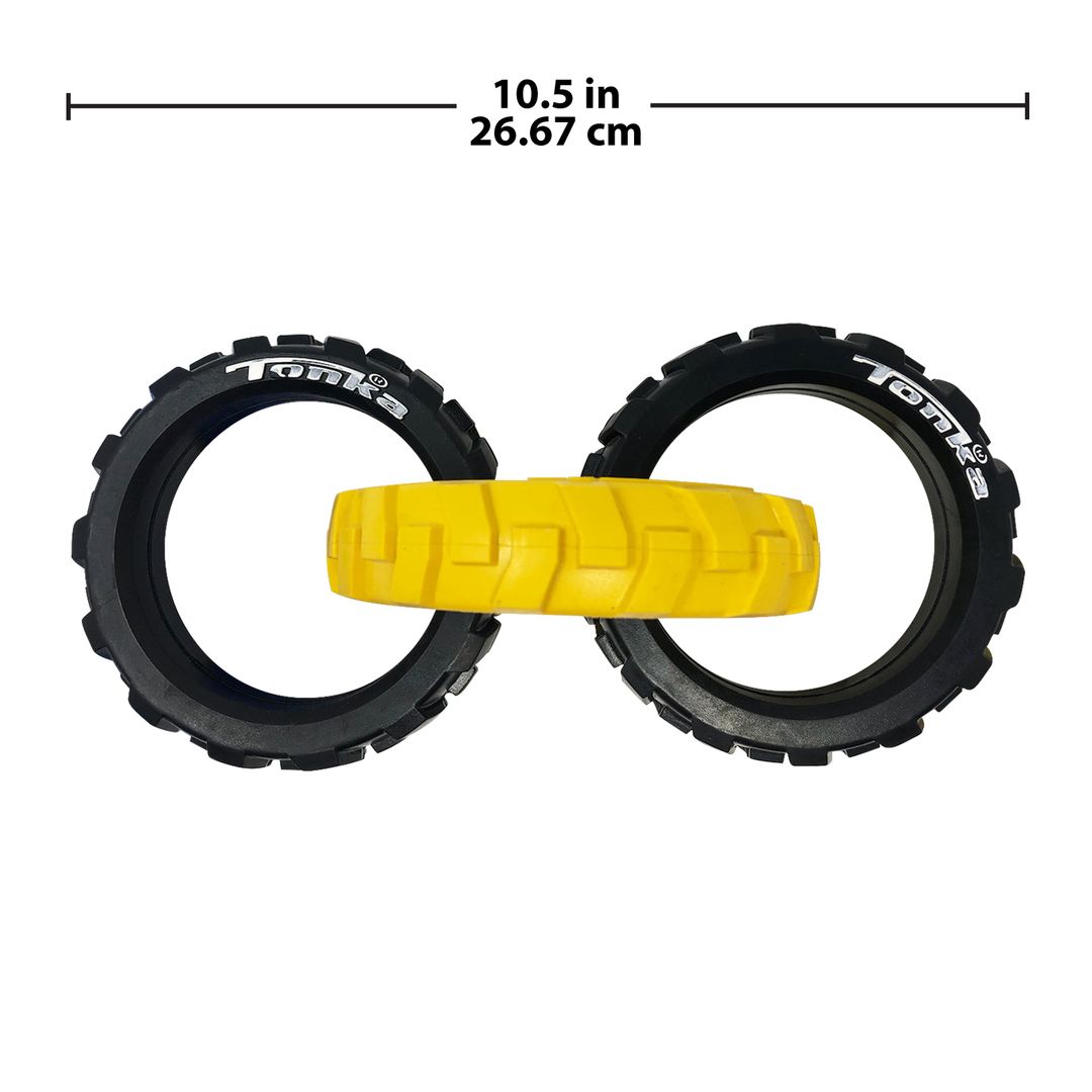 JOUET CHIEN TROIS ANNEAUX A TIRER FLEX TONKA 26,7CM