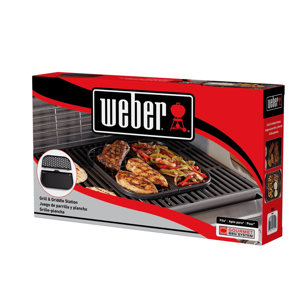 GRILLE ET PLANCHA GOURMET BBQ SYSTEM