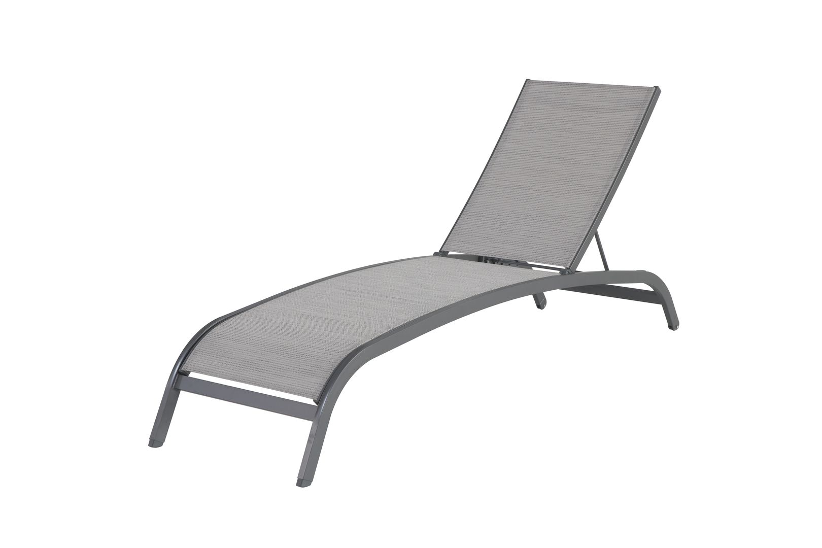 DAYBED STACKABLE SOMEO WHEELS ALU/POLYESTER/PVC HEATHER BLUE