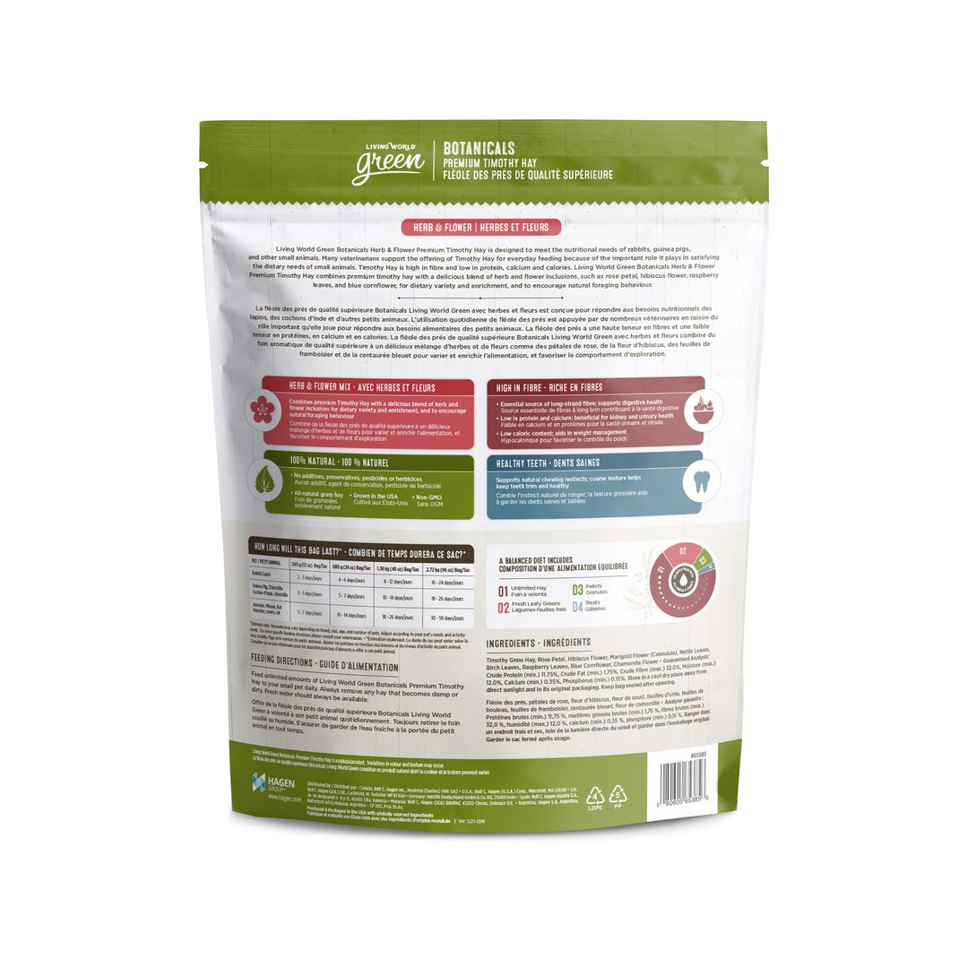 TIMOTHY LIVING WORLD HERBS FLOWERS 680G