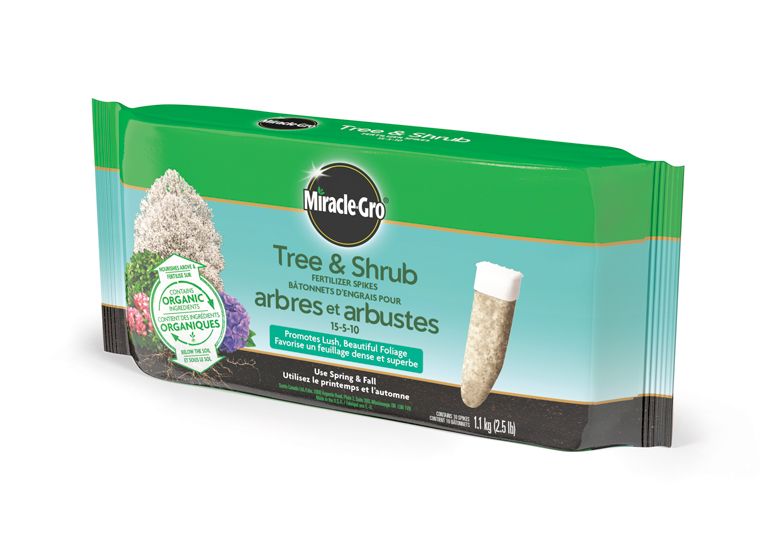 MIRACLE-GRO TREE & SHRUB PLANT FERTILIZER SPIKES